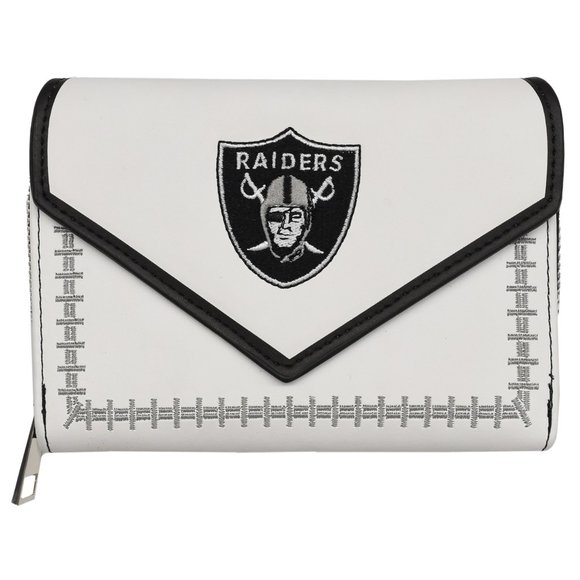 Bags | Nfl Las Vegas Raiders Team Stitch Wallet | Poshmark